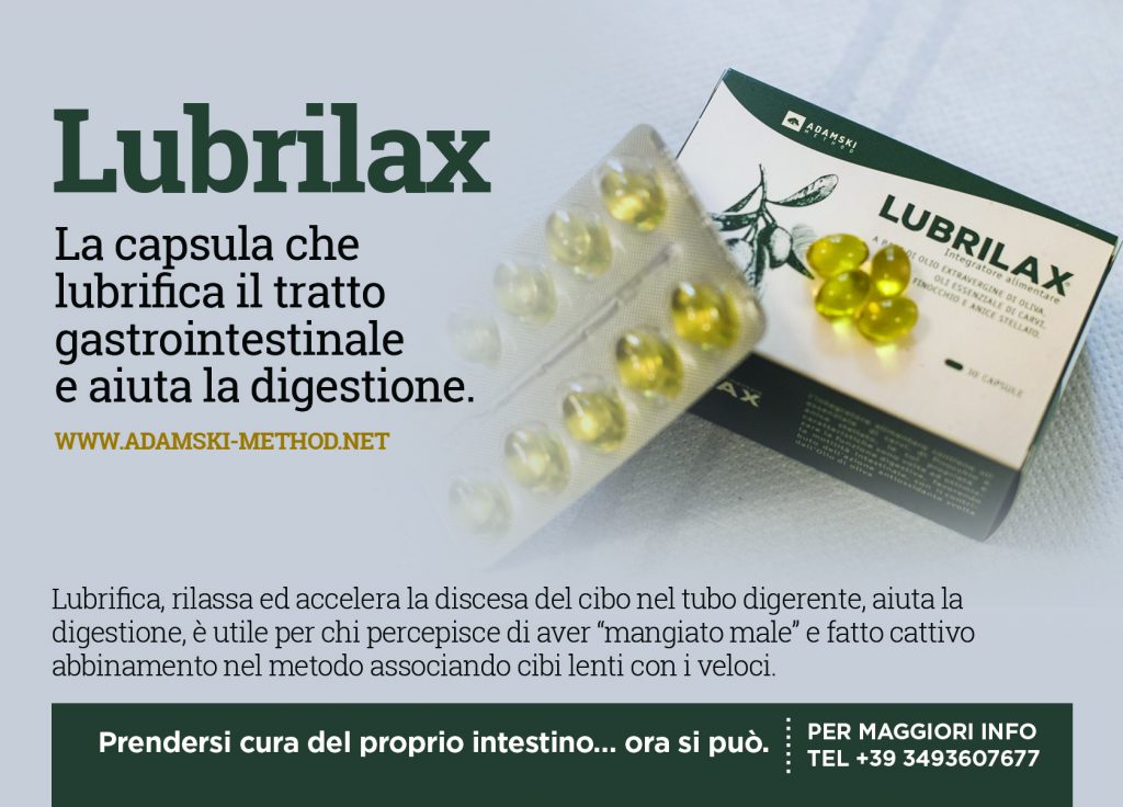 LUBRILAX per migliorare il transito digestivo : capsule vegetale - Il ...